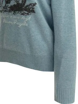 GANNI Mermaid' Crew Neck Sweater