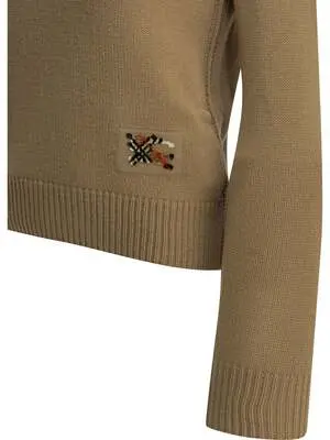 Burberry Janelle' Round Neck Sweater