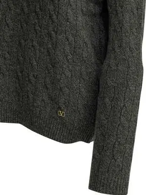 Valentino Garavani Virgin Wool Crewneck Sweater