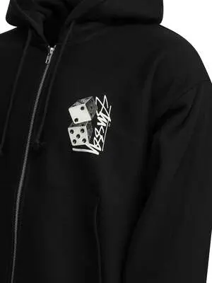 StÜssy Dice Graphic Zip-up Hoodie