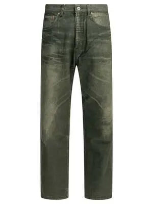 Our Legacy Third Cut' Straight Leg Jeans - Black