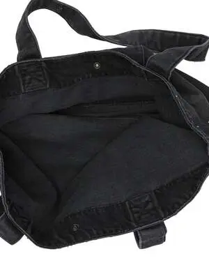 Carhartt Work In Progress Large Denim Tote Bag - Black