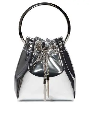 JIMMY CHOO Bon Bon' Mini Handbag - Silver