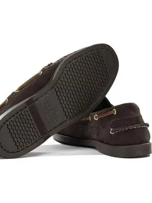 SEBAGO Portland Artisan" Suede Lace-up Loafers