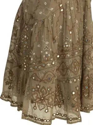 JULIET DUNN Short A Line Dress