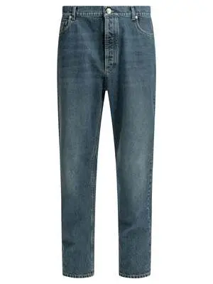 Brunello Cucinelli Straight Leg Jeans - Blue