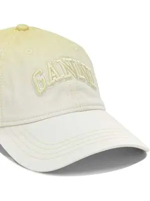 GANNI Baseball Cap With Logo