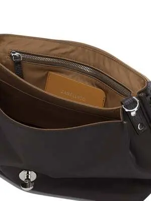 ZANELLATO Postina® Tokyo Medium Handbag In Nylon And Cowhide