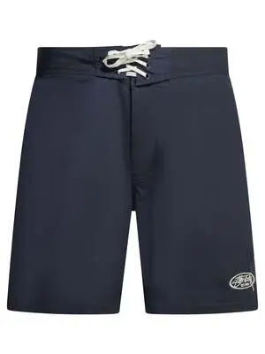 StÜssy Lace Up Swim Shorts - Blue
