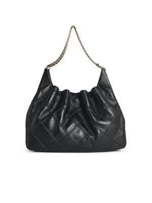 Tory Burch Shopping Fleming Grande' Nappa Lear Bag - Black