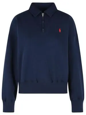 Polo Ralph Lauren Cotton Blend Sweatshirt - Navy
