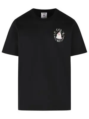 Casablanca Casaway' Cotton T Shirt - Black