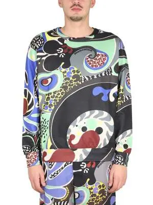 Moschino Psychedelic Print Sweatshirt - Multicolor