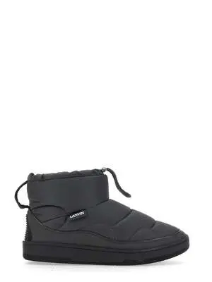 LANVIN Padded Ankle Boots With Drawstring Detail - Multicolor
