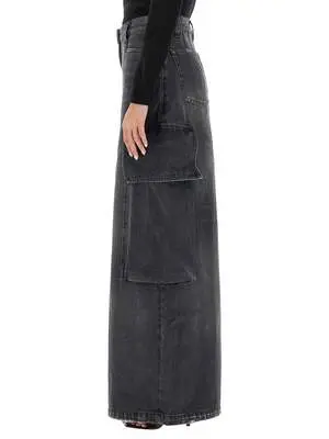 Palm Angels Wide Leg Parachute Jeans