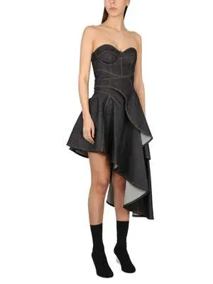 Alexander McQueen Sock Boots With Plexiglass Heel
