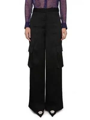 Versace Duchesse Cargo Pants - Black