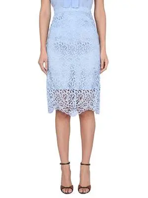Burberry Midi Skirt - Multicolor