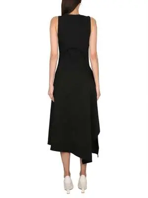 Bottega Veneta Asymmetrical Midi Dress
