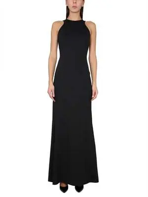 Max Mara Navarra Long Dress - Black