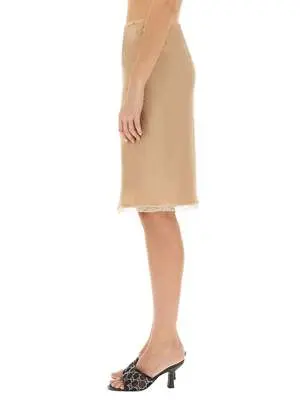 Gucci Silk Chiffon Skirt