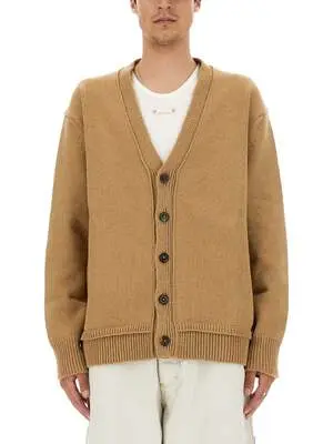 MAISON MARGIELA V-neck Cardigan - Cream