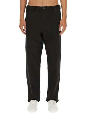 Moncler Cotton Trousers - Black