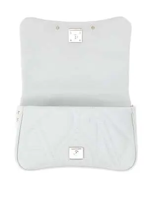Alexander McQueen Leather Shoulder Bag - Gray