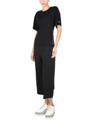 Stella McCartney Chain Detail T-shirt - Black