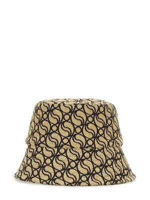 Stella McCartney Bucket Hat With All Over Monogram - Multicolor