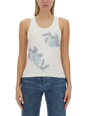 Bottega Veneta Embroidered Camis Tanks For Women