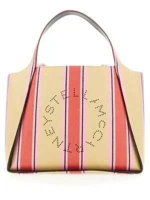 Stella McCartney Tote Bag With Logo Detail - Multicolor