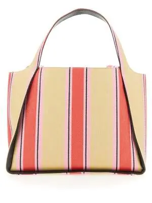 Stella McCartney Tote Bag With Logo Detail - Multicolor