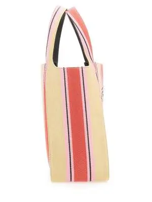 Stella McCartney Tote Bag With Logo Detail - Multicolor