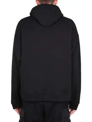 Dsquared2 Sunrise Print Hooded Sweatshirt - Black