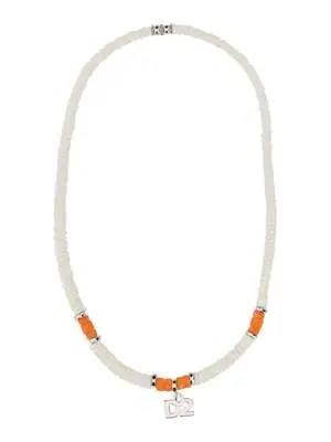 Dsquared2 Logo Pendant Necklace - Multicolor