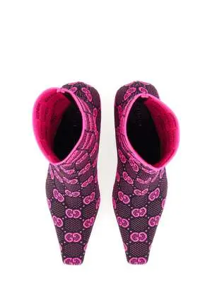 Gucci Knitted Boot Gg