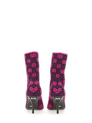 Gucci Knitted Boot Gg