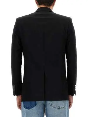 Balmain Double-breasted Jacket - Black