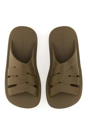 Bottega Veneta Rubber Slide Sandals - Multicolor