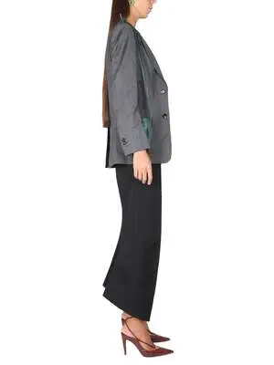 Bottega Veneta Chevron Pattern Jacket - Multicolor
