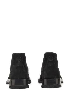 Alexander McQueen Suede Lace-up Boots