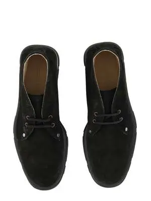 Alexander McQueen Suede Lace-up Boots