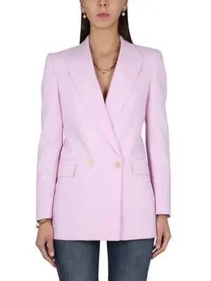 Alexander McQueen Double-breasted Jacket - Pink