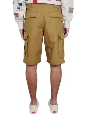 Kenzo Cargo Shorts - Brown
