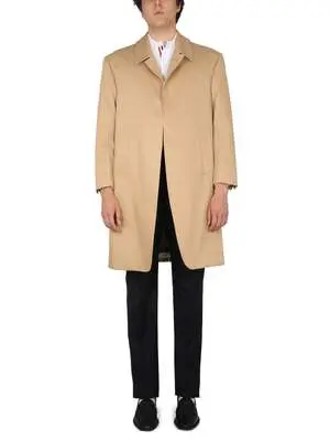 Thom Browne Cotton Coat - Brown