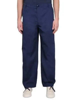 Kenzo Cargo Pants With Belt - Blue