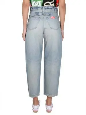 Kenzo Carrot Fit Jeans - Blue