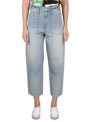 Kenzo KENZO Carrot Fit Jeans Blue