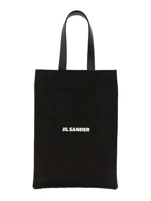 JIL SANDER Tote Bag With Logo - Black